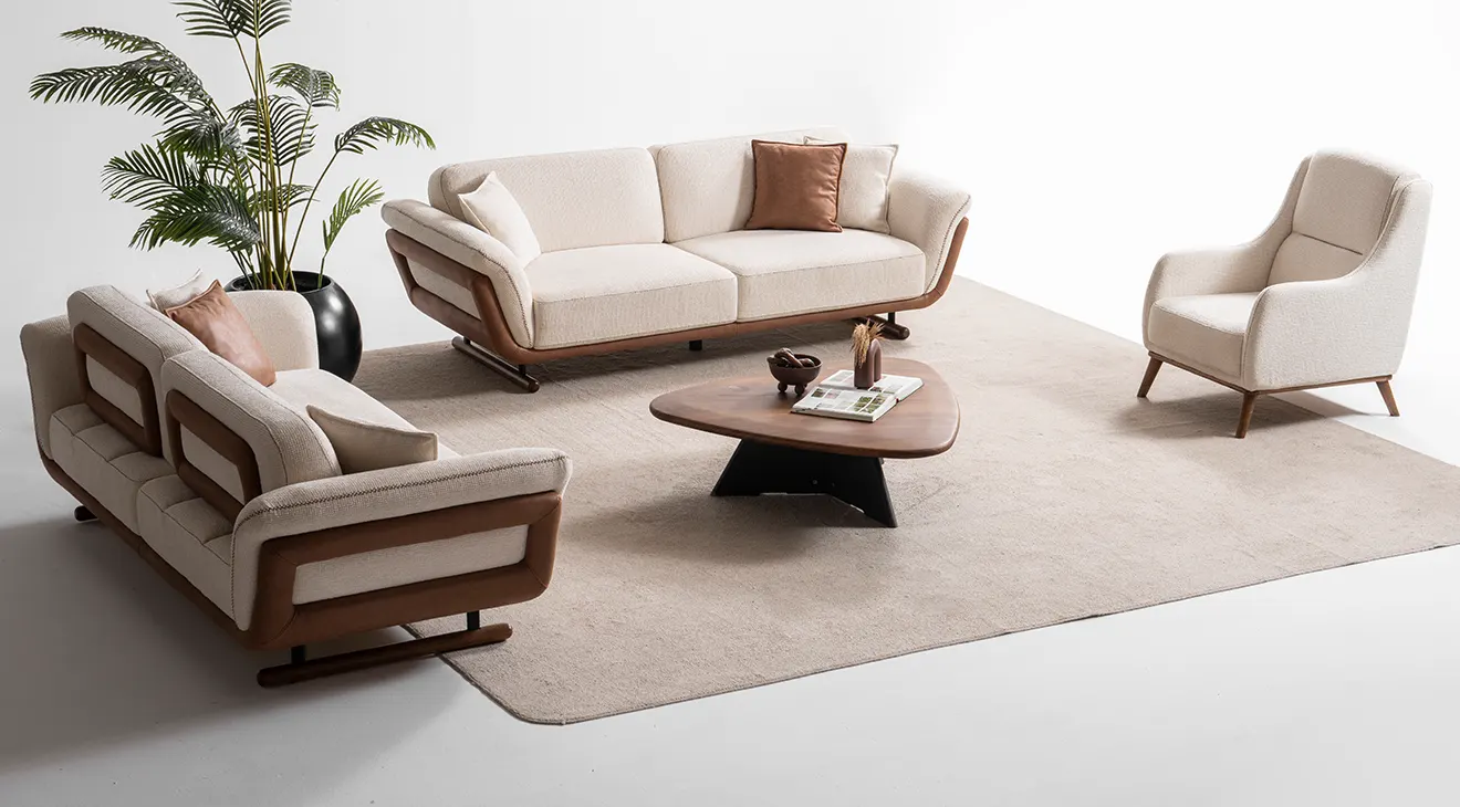 Prada Yataklı Modern Koltuk Takımı | Mobilyamevime | Mobilyamevime