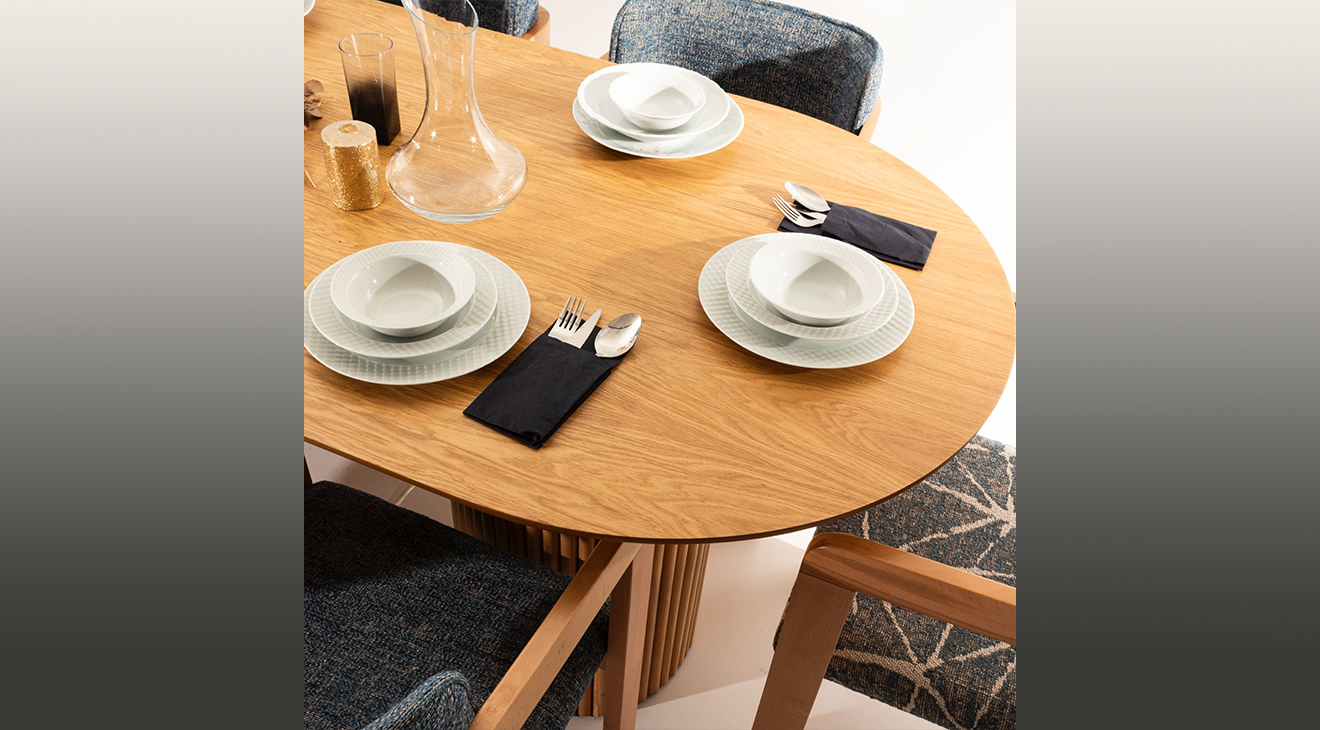 Beldad Ceviz Yemek Masası Takımı| Mobilyamevime | Mobilyamevime