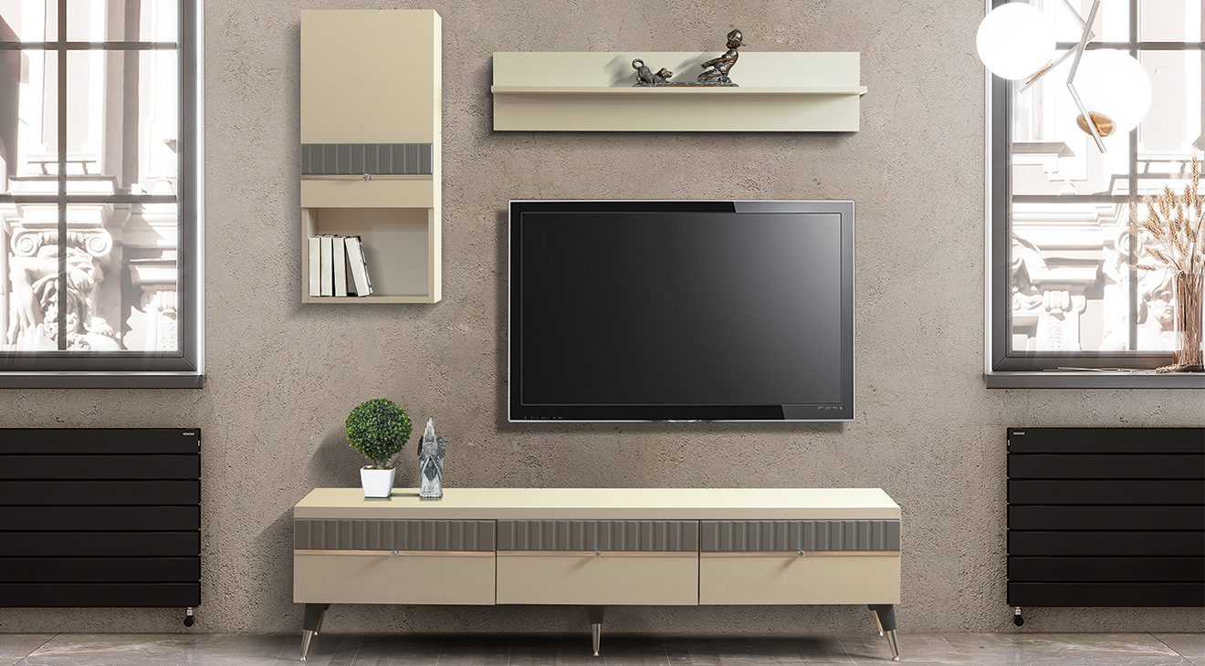 Elit Kumtaşı Tv Ünitesi - İnegöl Özel Üretim | Mobilyamevime ...