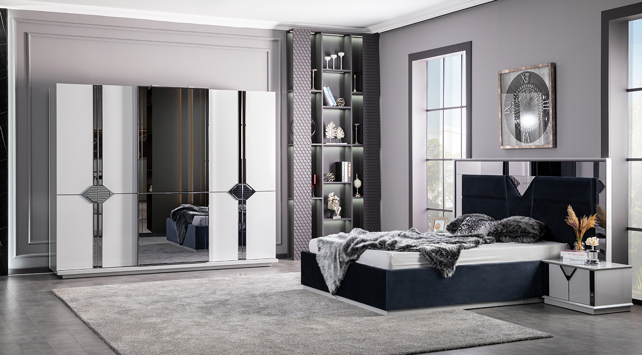 Fonte Aytaşı Modern Yatak Odası Takımı - İnegöl Mobilya | Mobilyamevime ...