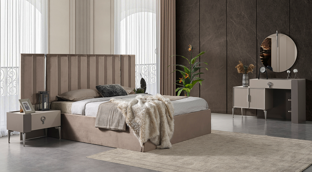 Oslo Modern Yatak Odası Takımı | Mobilyamevime | Mobilyamevime